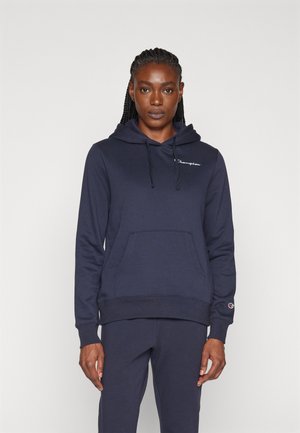 Champion COLOR PUNCH HOODED - Kapuzenpullover - dark blue/dunkelblau ...