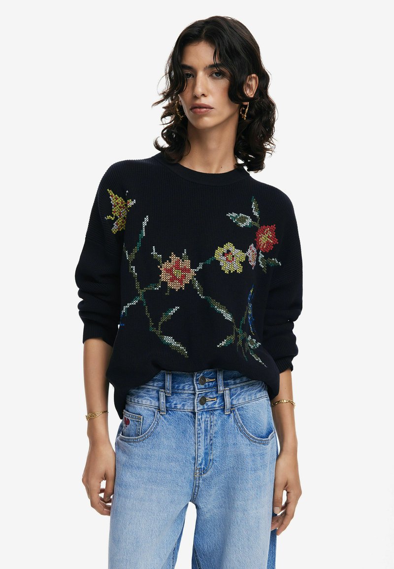 Desigual Jersey de punto - black/negro - Zalando.es