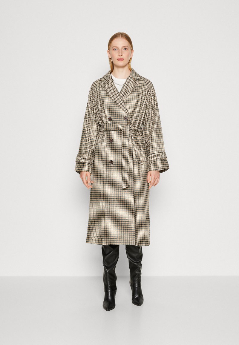 Object Tall OBJKEILY COAT TALL - Classic coat - sepia/brown - Zalando.ie