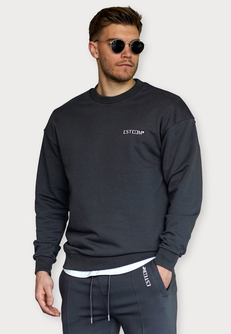 ESTEEM DISCREET - Sweatshirt - anthracite/anthrazit - Zalando