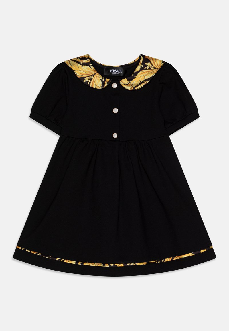 Versace DRESS PUNTO MILANO BAROQUE KIDS - Robe de soirée - black/gold ...