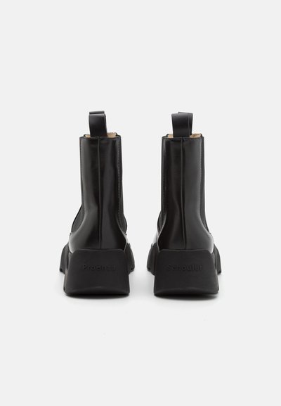 Proenza Schouler STOMP CHELSEA BOOTS - Botines con plataforma - black ...