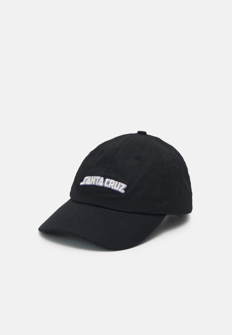 Santa Cruz ARCH STRIP CAP UNISEX - Cap - black - Zalando.co.uk