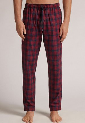 Intimissimi PIPING - Pyjama - rot i dark cherry red/rouge - ZALANDO.FR