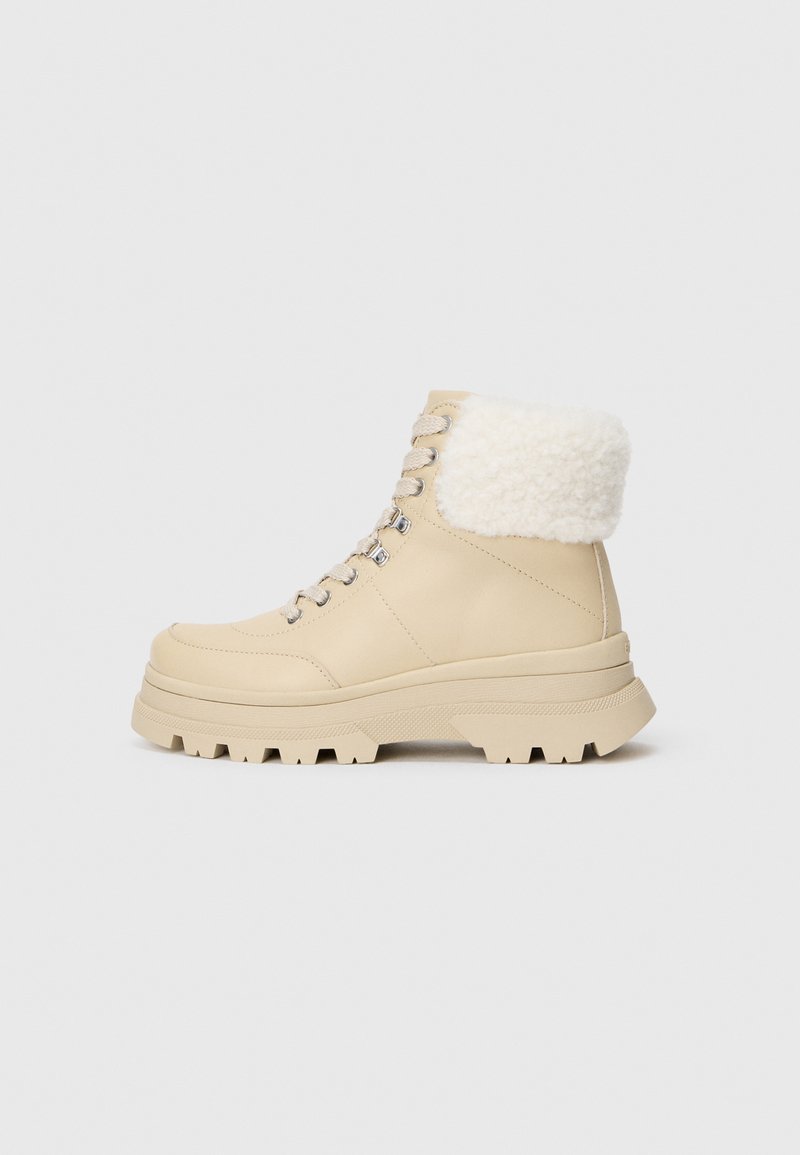 BOSS FOSTER - Winter boots - light beige/beige - Zalando