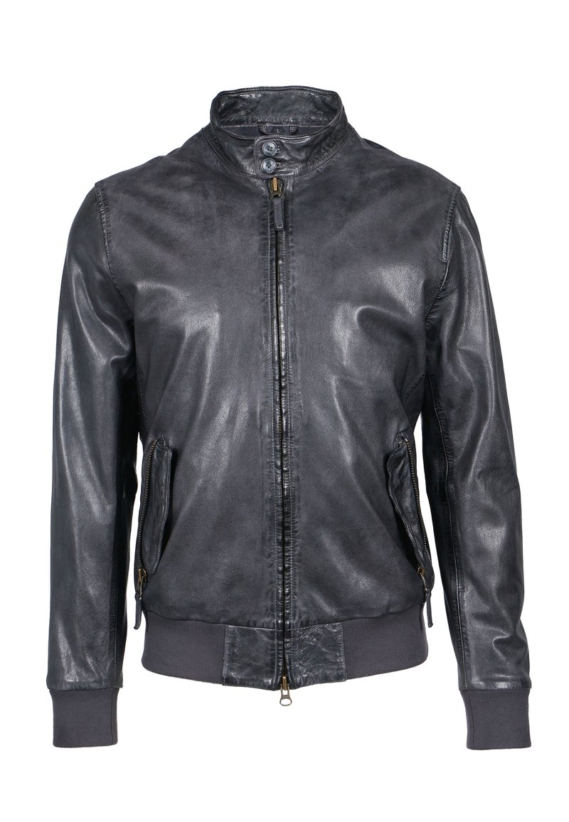 Freaky Nation FADO-FN LA - Chaqueta de cuero - moonless/negro - Zalando.es