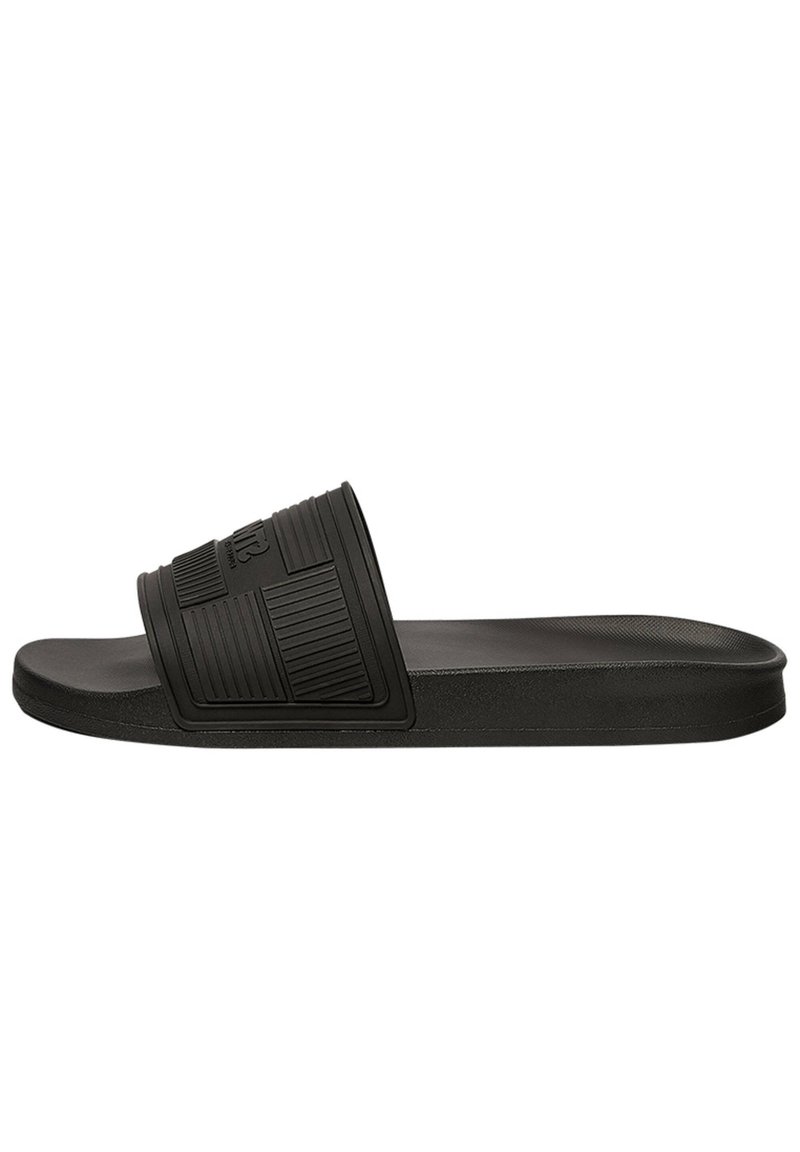 PULL&BEAR Badslippers - black/zwart - Zalando.nl