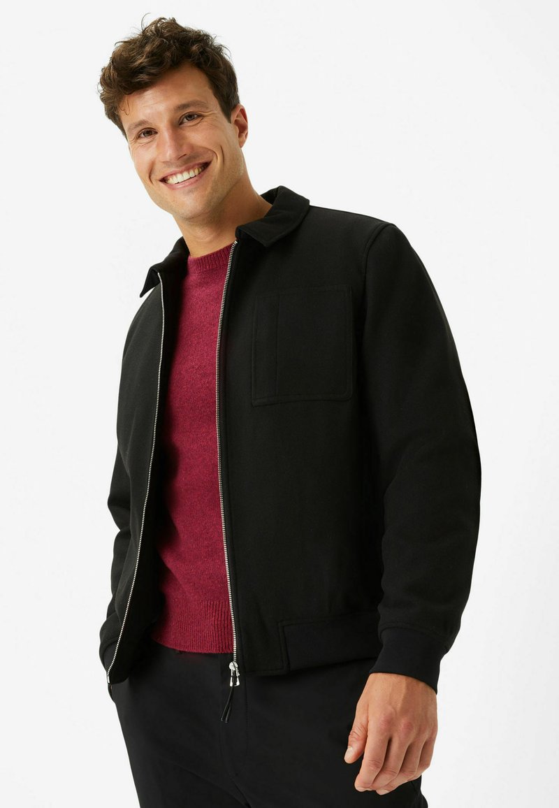 BRAX STYLE ENZO - Summer jacket - black - Zalando