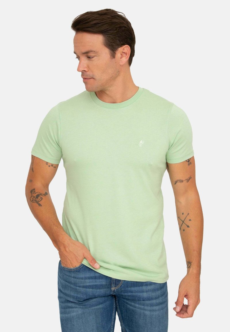 Jacey Quinn 2 PACK - T-Shirt basic - green navy/grün - Zalando.de