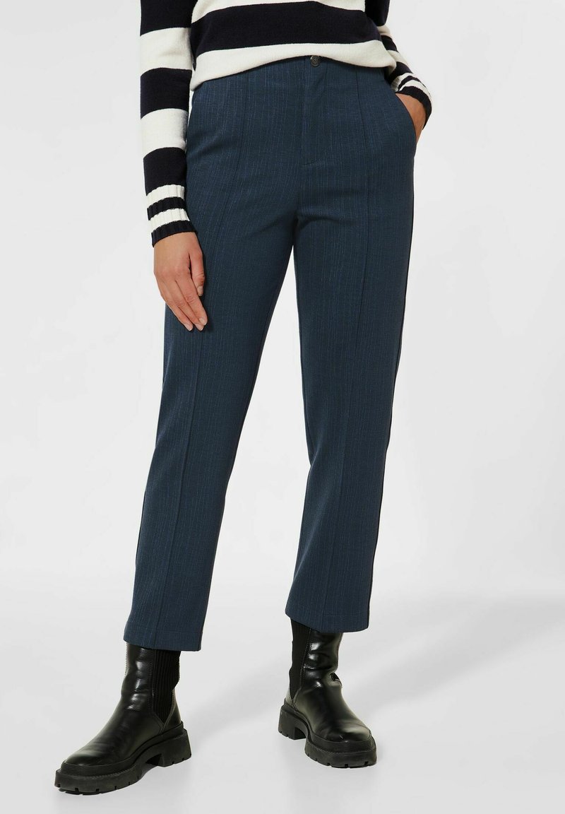 Street One CASUAL FIT - Chino - blau/blaugrau - Zalando.de