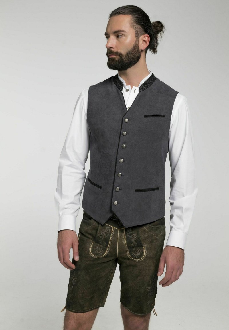 Spieth & Wensky BORIS - Anzugweste - grau - Zalando.at