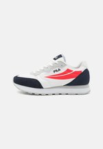 Fila HYPERT - Sneaker low - white/navy/red/weiß - Zalando.de