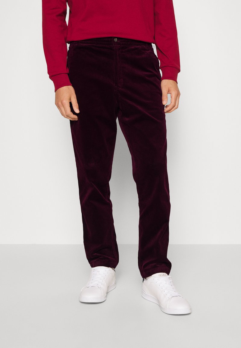 Polo Ralph Lauren FLAT PANT - Trousers - ruby/red - Zalando.ie