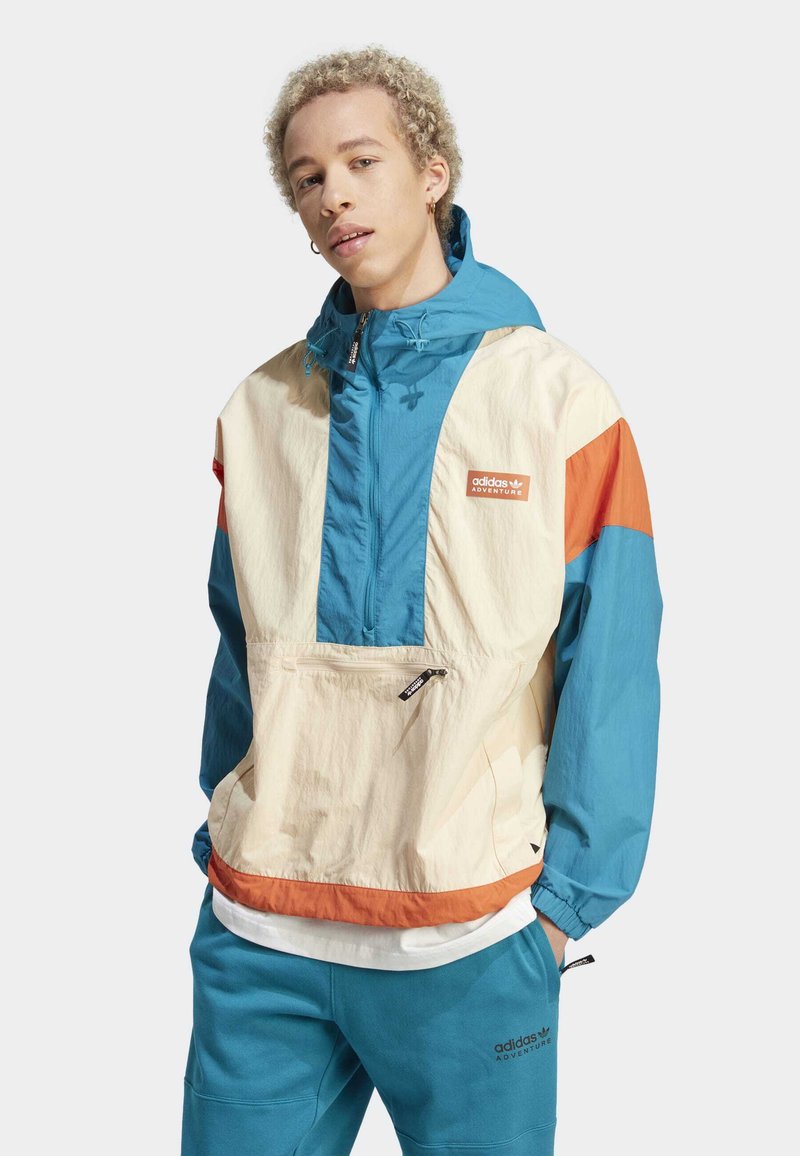 adidas Originals ADV PRM WNDBKR - Větrovka - sand strata/písková ...