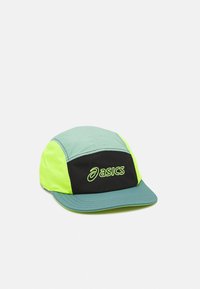 ASICS 5 PANEL UNISEX - Cap - celadon/safety yellow/black - Zalando