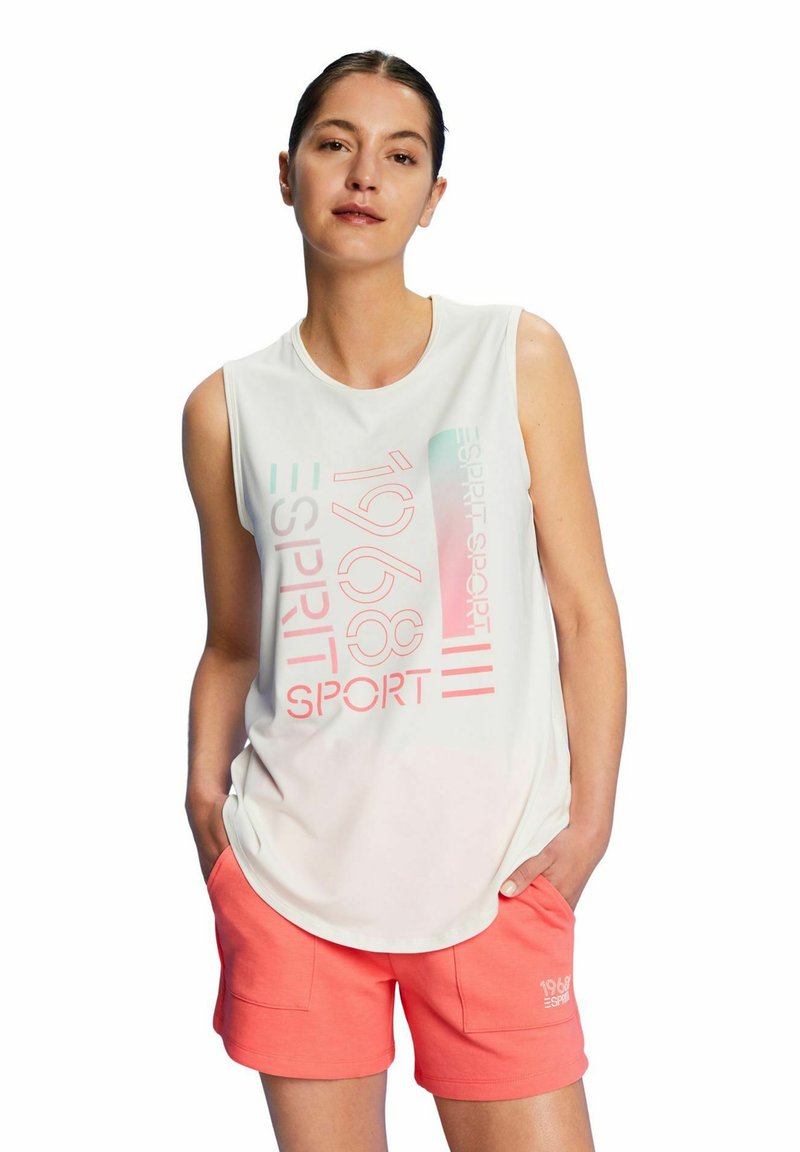 Esprit Sports Top - off white/offwhite - Zalando.de