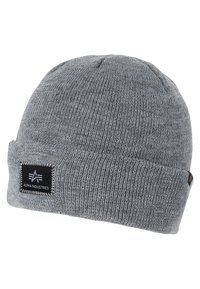 Alpha Industries X FIT UNISEX - Muts - grey heather/grijs gemêleerd ...