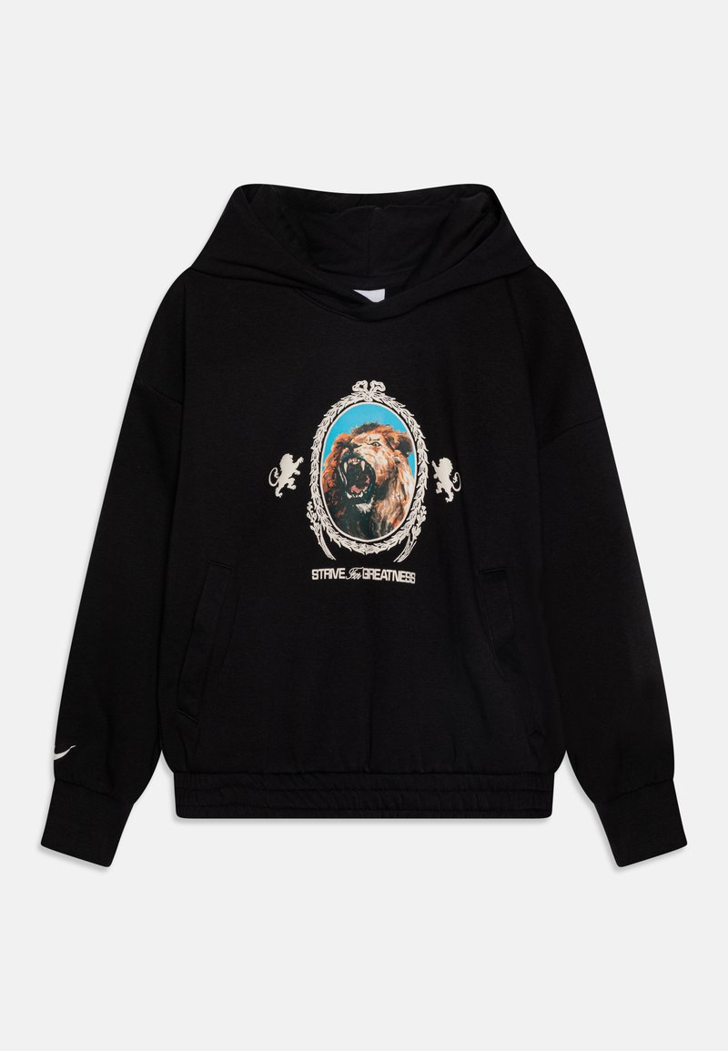 Nike Performance HOODIE UNISEX - Hoodie - black/pale ivory/black ...