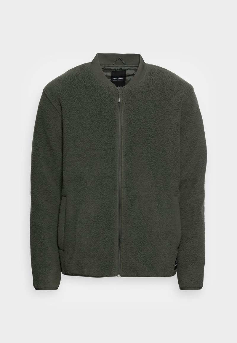 Only & Sons ONSSAWYER - Bomber Jacket - castor gray/grey - Zalando.co.uk