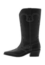 Mango Kids XENIA - Cowboy-/Bikerboot - black/schwarz - Zalando.de