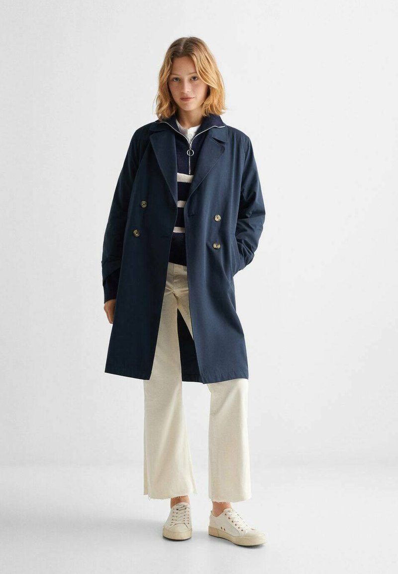 Mango Kids Trenchcoat - royal blue - Zalando.co.uk