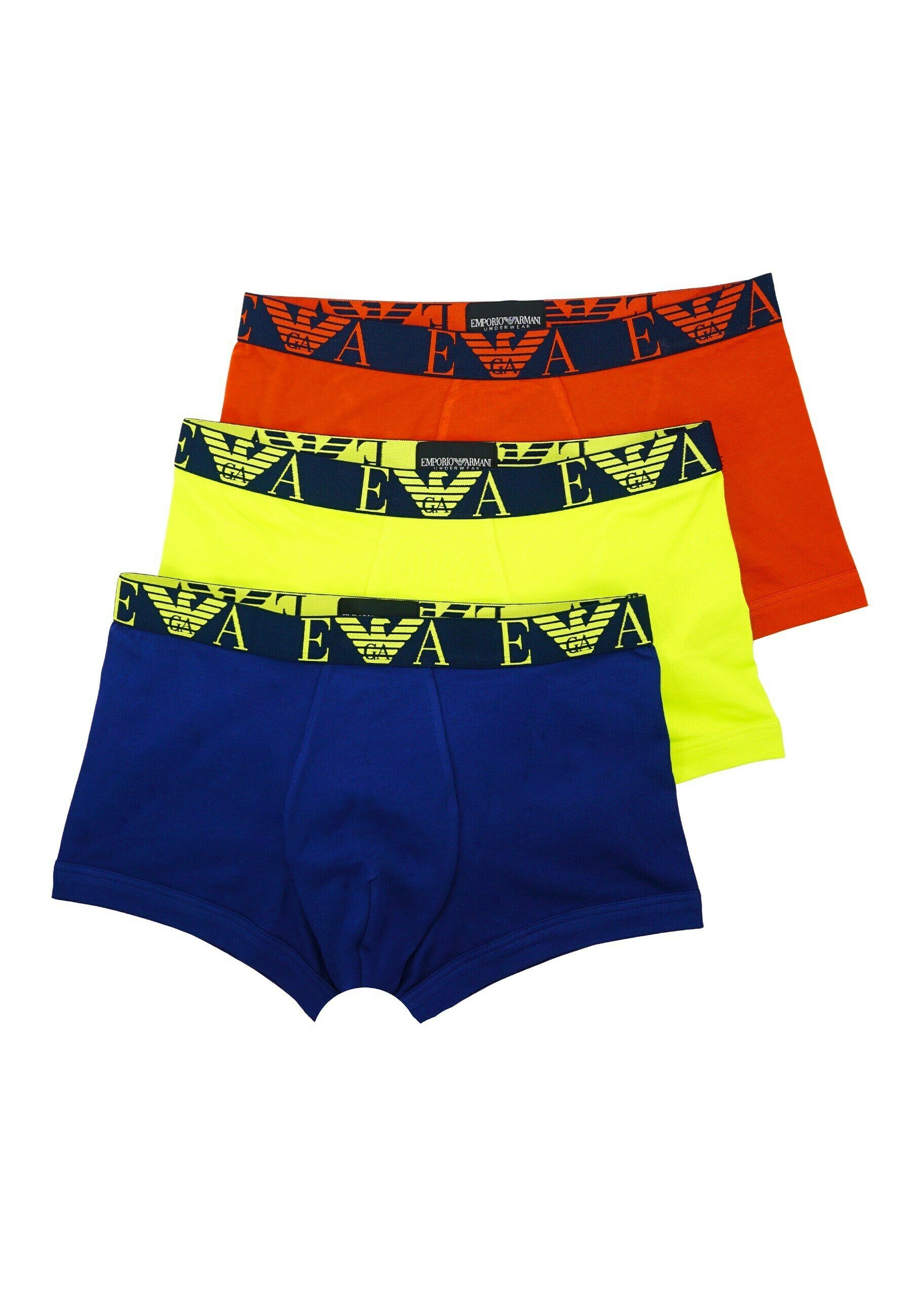 Emporio Armani 3 PACK Shorty mehrfarbig multicolore ZALANDO.FR