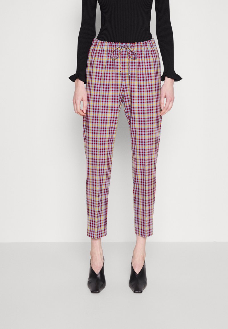MAX&Co. LAPPONIA - Broek - red pattern/rood - Zalando.nl