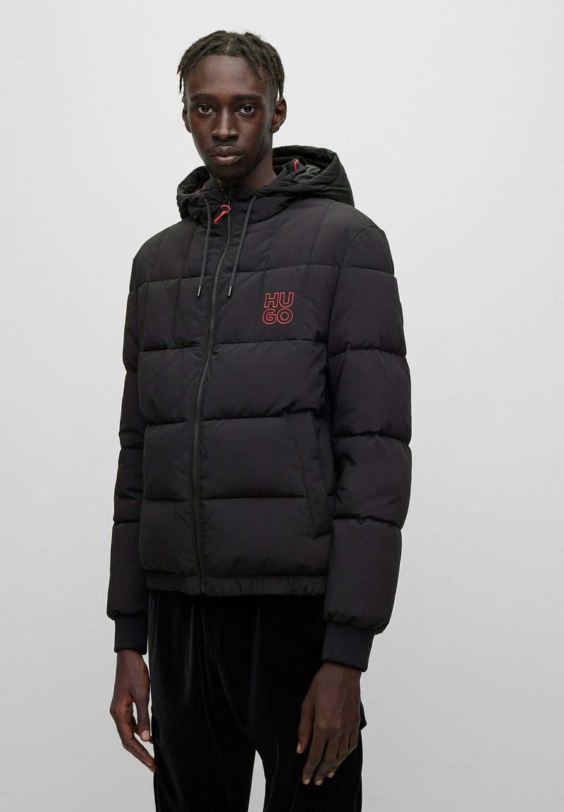 HUGO BALIN - Winter jacket - black one/black - Zalando.ie