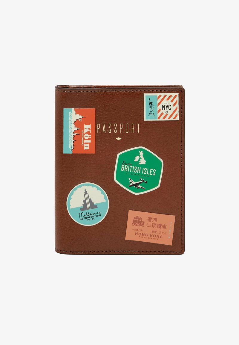 Fossil GIFTS PASSPORT Reisepassetui Brown braun Zalando at fossil-gifts-passport-reisepassetui-brown-braun-zalando-at