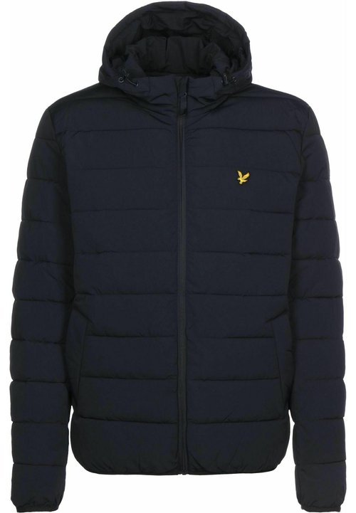 Lyle & Scott ZIP THROUGH HOODED JACKET - Kevyt takki - dark blue ...