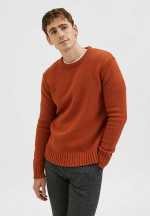 Selected Homme SLHHENRY - Strickpullover - sky captain/blau - Zalando.de