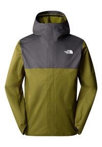 The North Face QUEST ZIP IN - Chaqueta outdoor - forest olive asphalt ...
