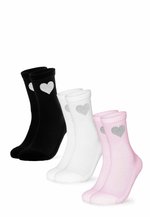 OCCULTO 3 PACK TENNIS - Socks - silver weiß/silver-coloured - Zalando