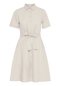 ICHI Robe chemise - doeskin/marron - ZALANDO