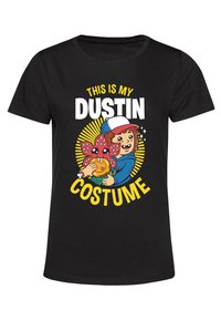 Henry Tiger STRANGER THINGS DUSTIN COSTUME - Triko s potiskem - black ...