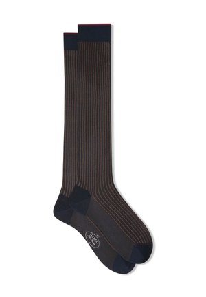 Gallo STRIPES - Calzettoni - noce royal/beige - Zalando.it