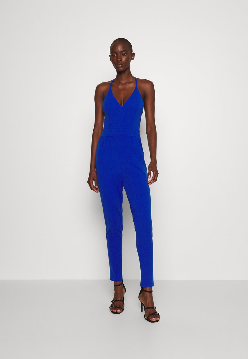 WAL G TALL MARSHA BACK STRAPPY - Combinaison - electric blue/bleu ...