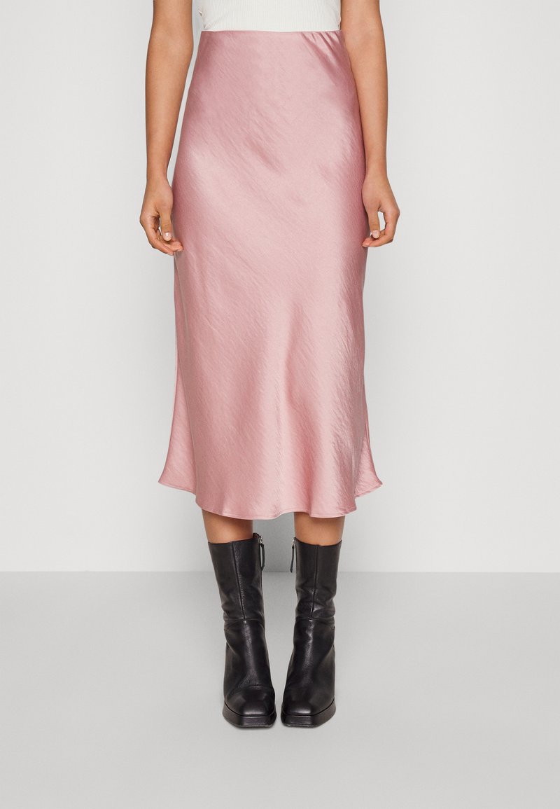 YAS Tall YASPASTELLA MIDI SKIRT - sukňa v tvare A - zephyr/svetloružová - Zalando.sk