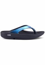 Oofos OOLALA - Chanclas de baño - atlantis/azul metalizado - Zalando.es