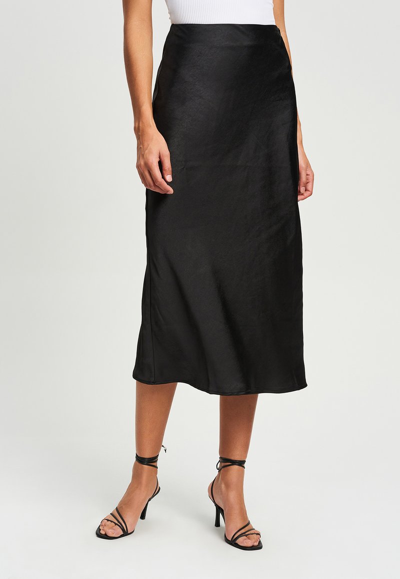WILLA RENDELL - A-linjainen hame - black/musta - Zalando.fi