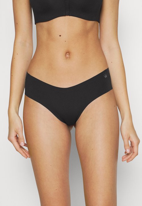 Triumph SMART NATURAL BRAZILIAN 2 PACK - String - black/schwarz - Zalando.ch