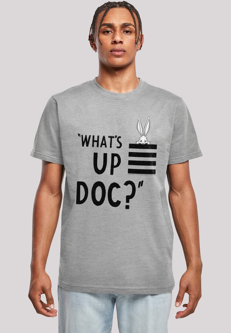 F4NT4STIC LOONEY TUNES BUGS BUNNY WHATS UP DOC - T-Shirt print ...