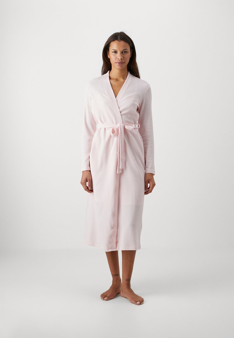 Anna Field Bathrobe Bademantel Light Pink Rosa Zalando At