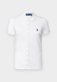 Polo Ralph Lauren BUTTONED PLACKET POLO SHIRT - Button-down blouse ...