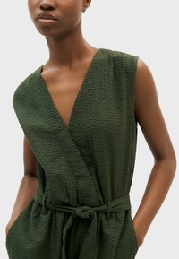 Thinking Mu WINONA - Overall / Jumpsuit - dark green/mörkgrön - Zalando.se