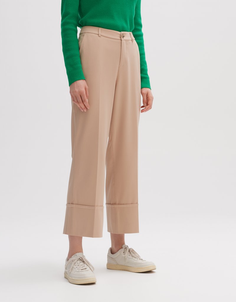 OPUS METIKO URBAN - Kelnės - sweet almond/Neutrali rusva spalva ...