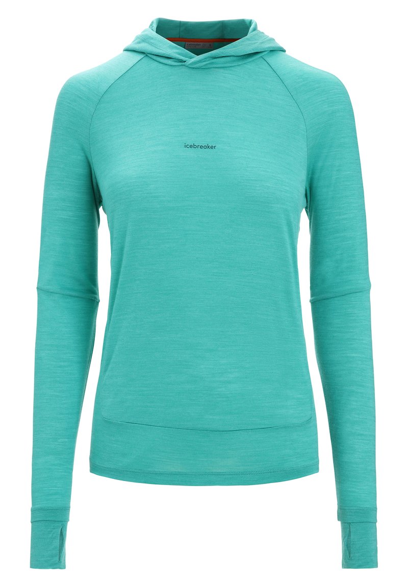 icebreaker MERINO COOL-LITEHOODIE - Jersey con capucha - BRIGHT GREEN ...