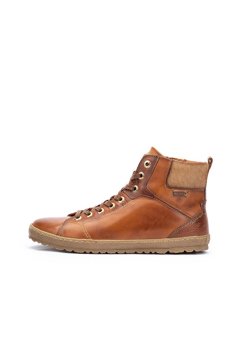 Pikolinos DE PELE LAGOS - Botines con cordones - light brown/marrón ...