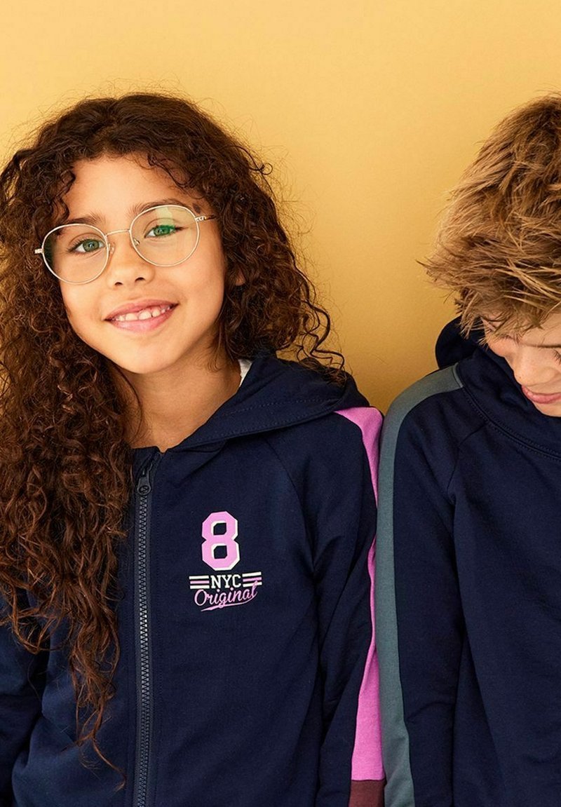 Name it Sweatjacke - dark sapphire/dunkelblau meliert - Zalando.ch