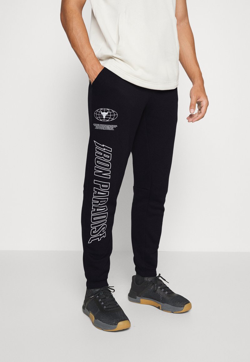 Under Armour RIVAL - Jogginghose - black/white/schwarz - Zalando.at